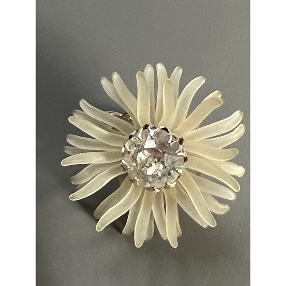 Kramar | Jewelry | Vintage Kramer Daisy Brooch Clipon Earring Daisy ...